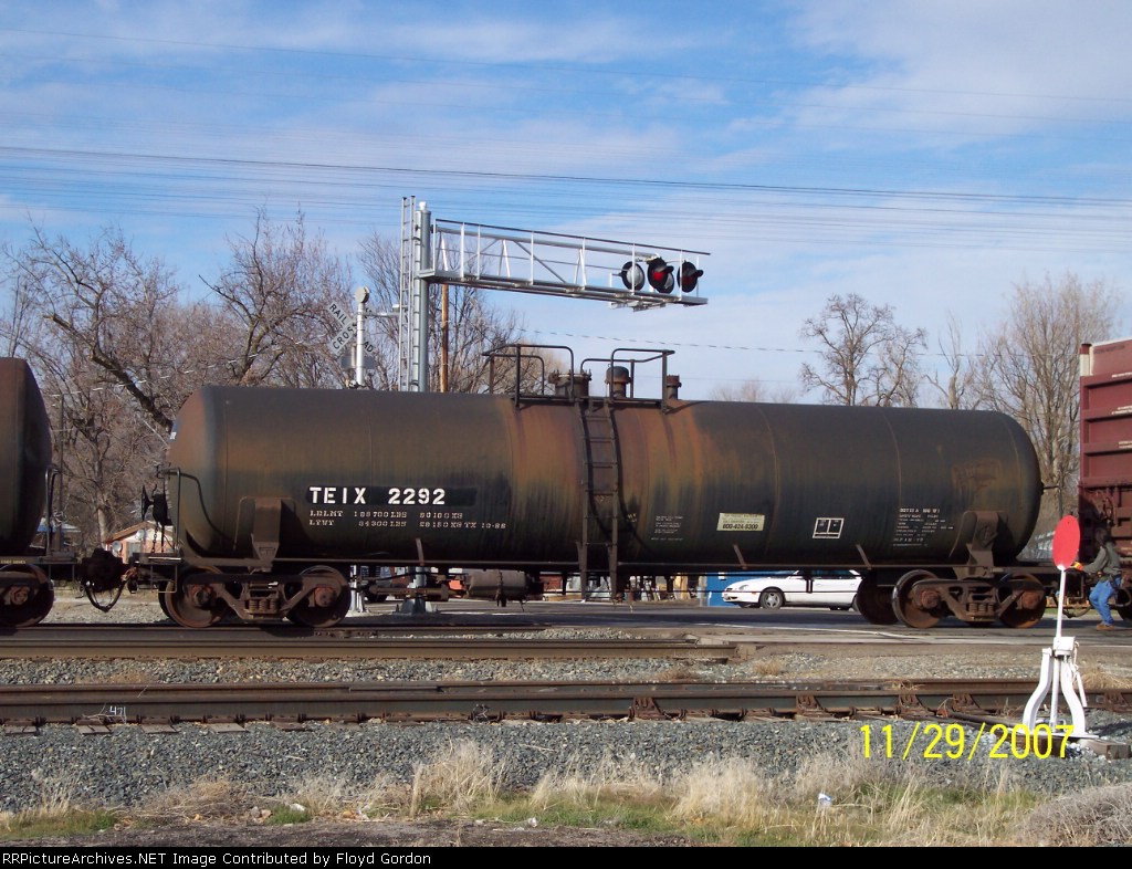 TEIX 2292 being switched